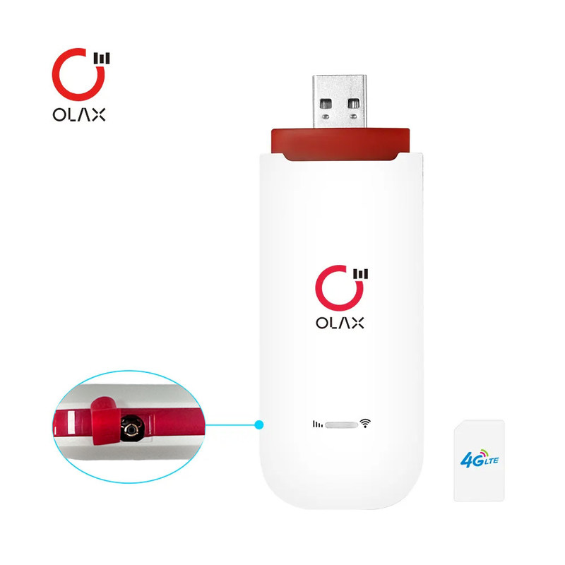 Olax U90 ลาตินอเมริกา 4G โมเดม รูเตอร์ B4 B28 Cat4 150Mbps Hotspot ซิมการ์ดพกพา 4G LTE Usb โมเดม ...
